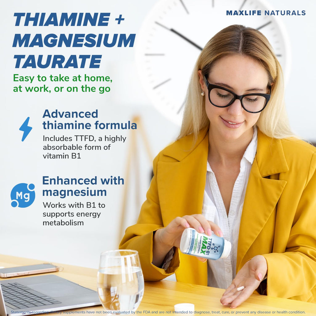 Natural Thiamine B1 for brain health