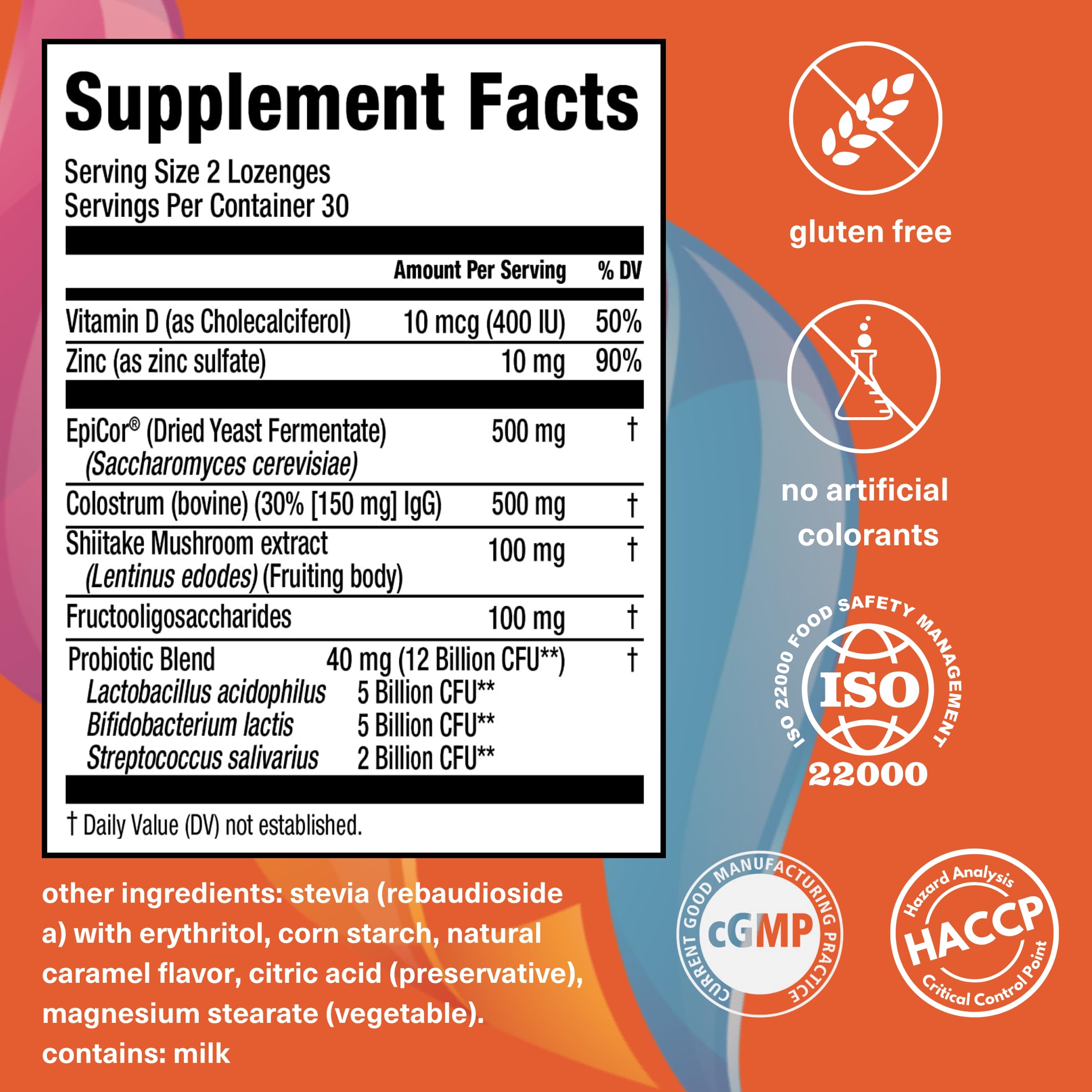 natural throat and ear health supplements