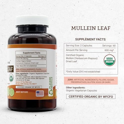 natural throat care with mullein