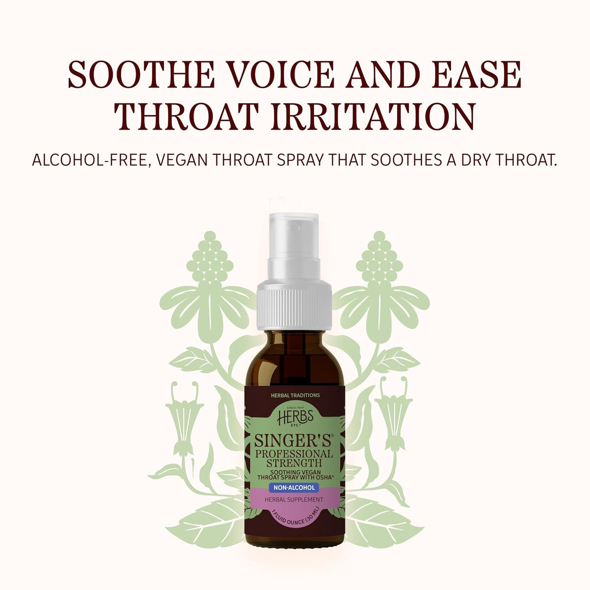 natural throat relief spray