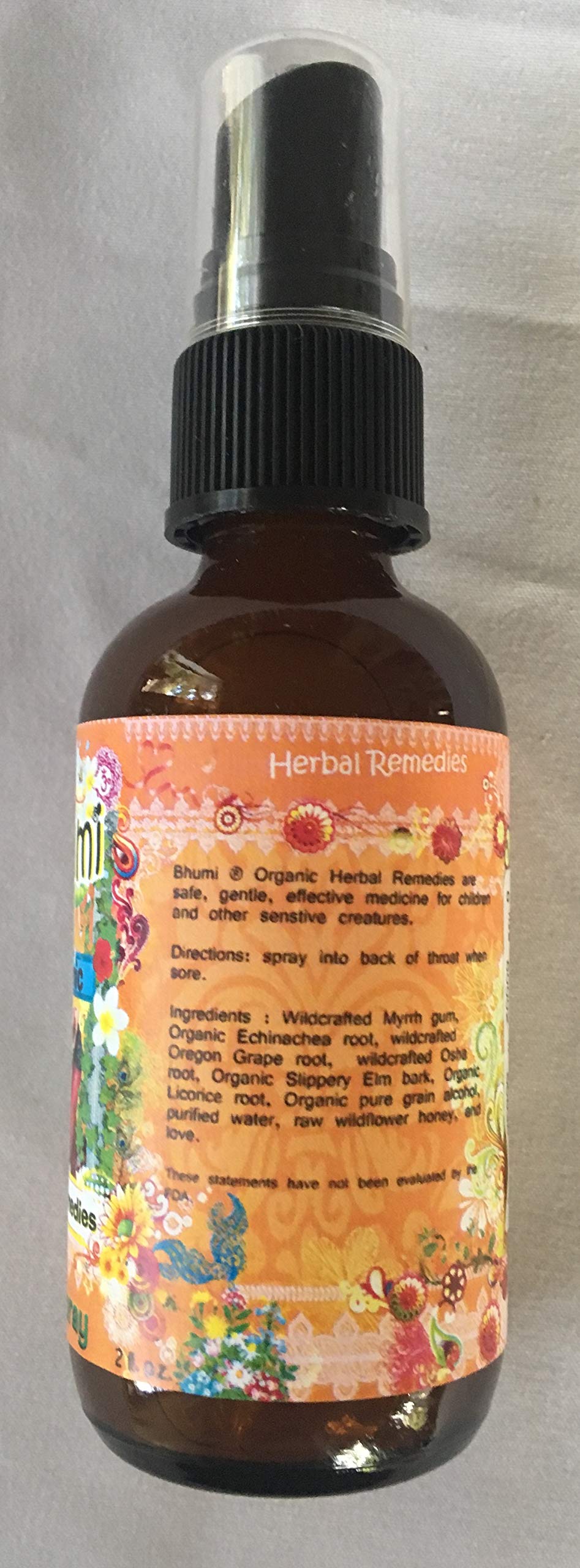 Natural throat relief with echinacea