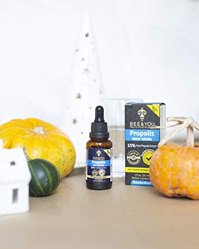 natural throat soothing propolis solution