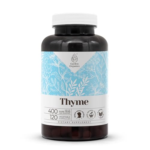 natural thyme capsules for wellness