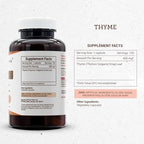 Natural thyme extract for overall wellness