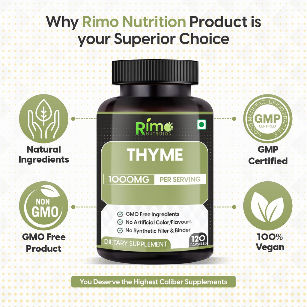Natural thyme extract for wellness