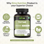 Natural thyme extract for wellness