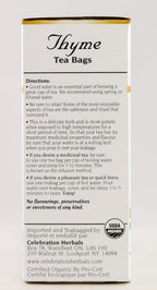 natural thyme herbal detox