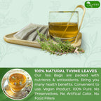 natural thyme infusion benefits