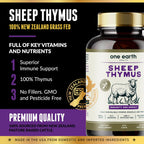 Natural thymus capsules for vitality