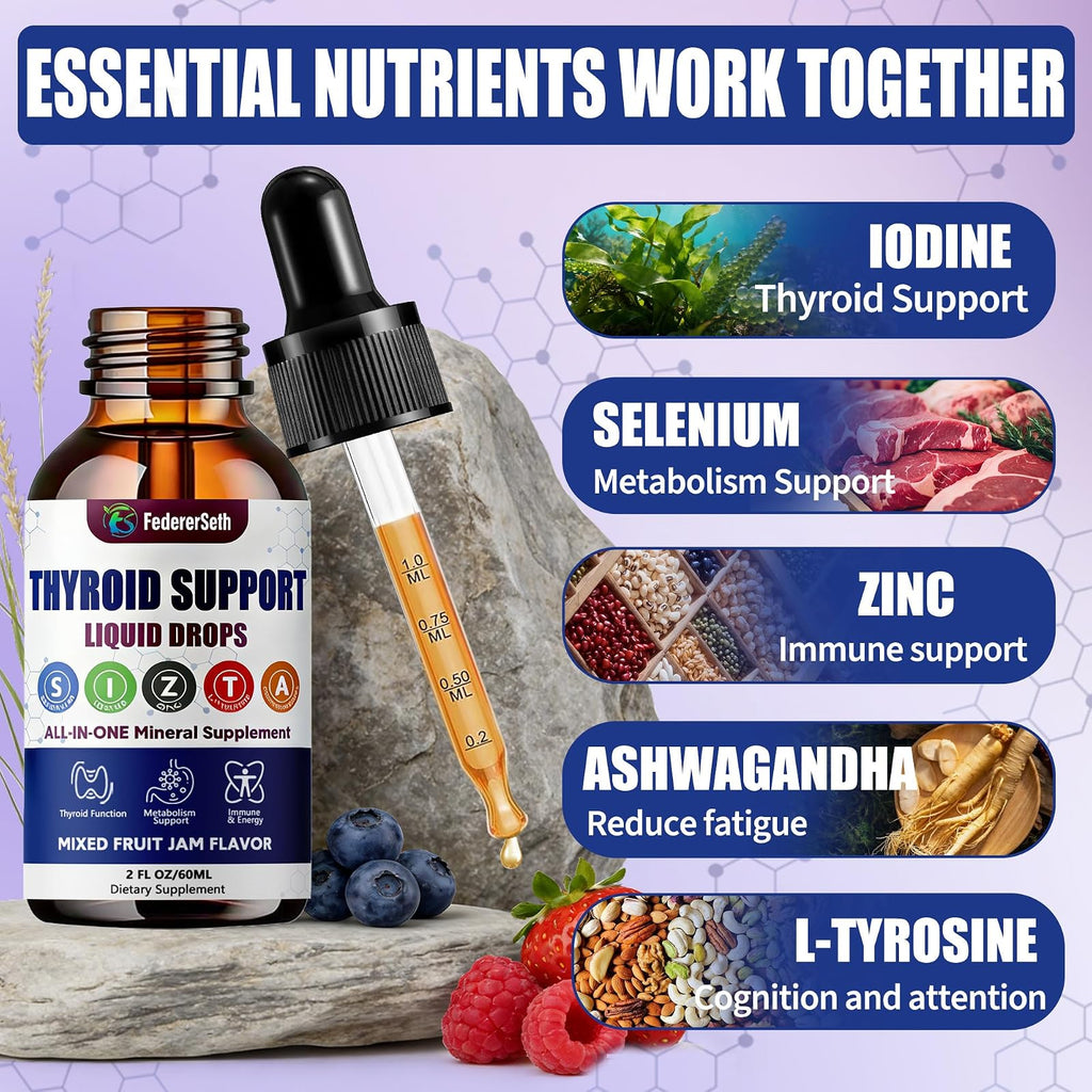 Natural thyroid extract for wellness