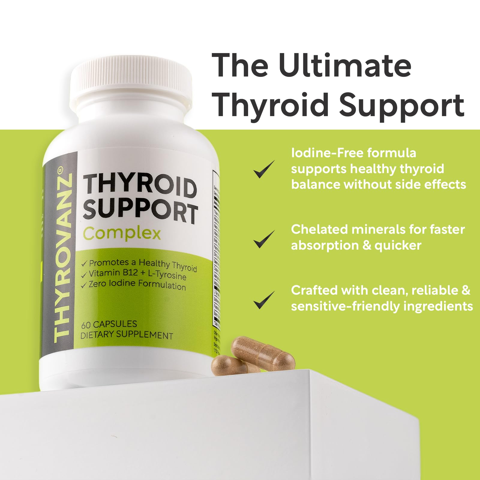 Natural thyroid extract for wellness