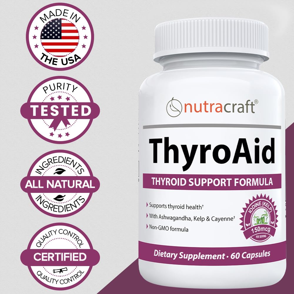 Natural thyroid health support formula