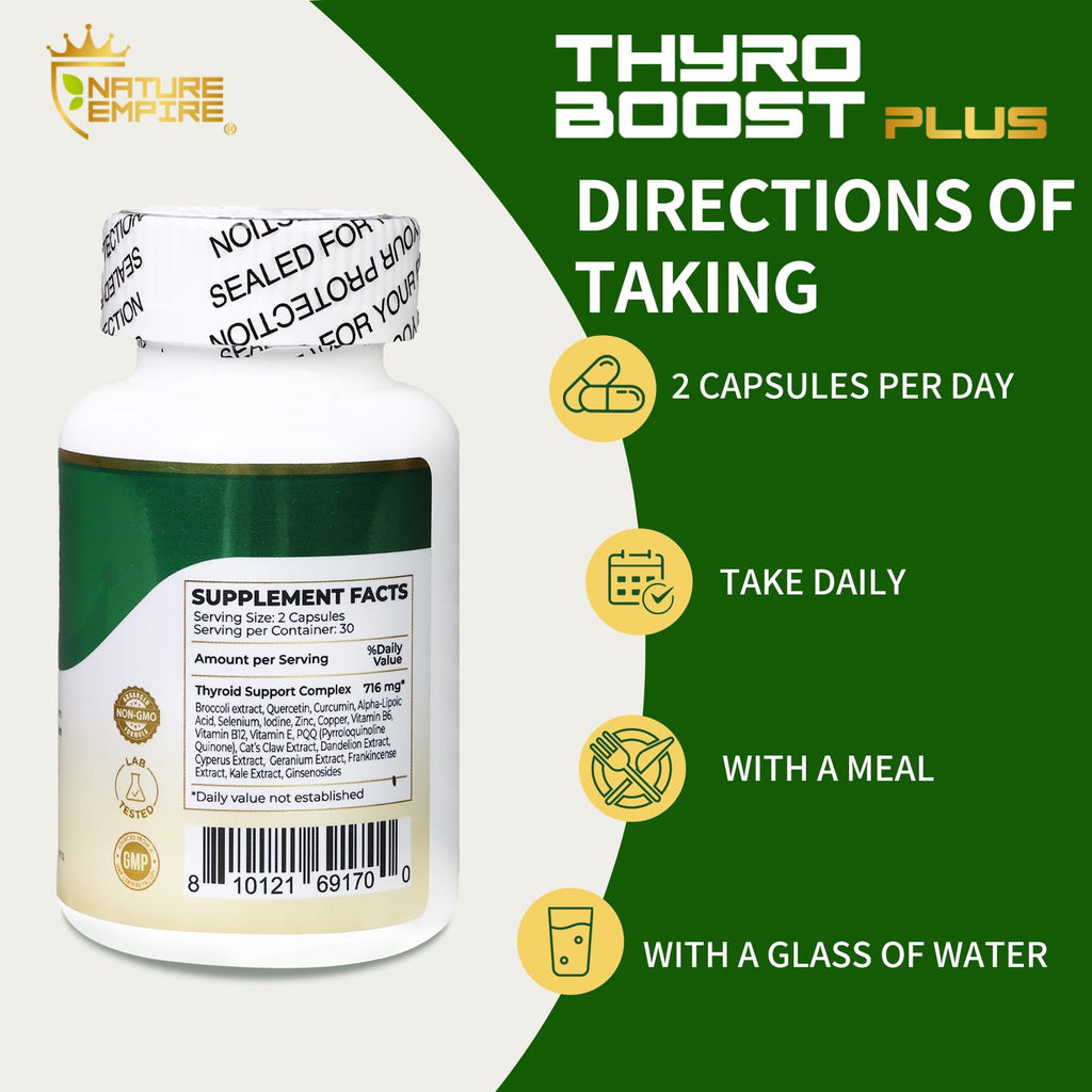Natural thyroid supplement for vitality