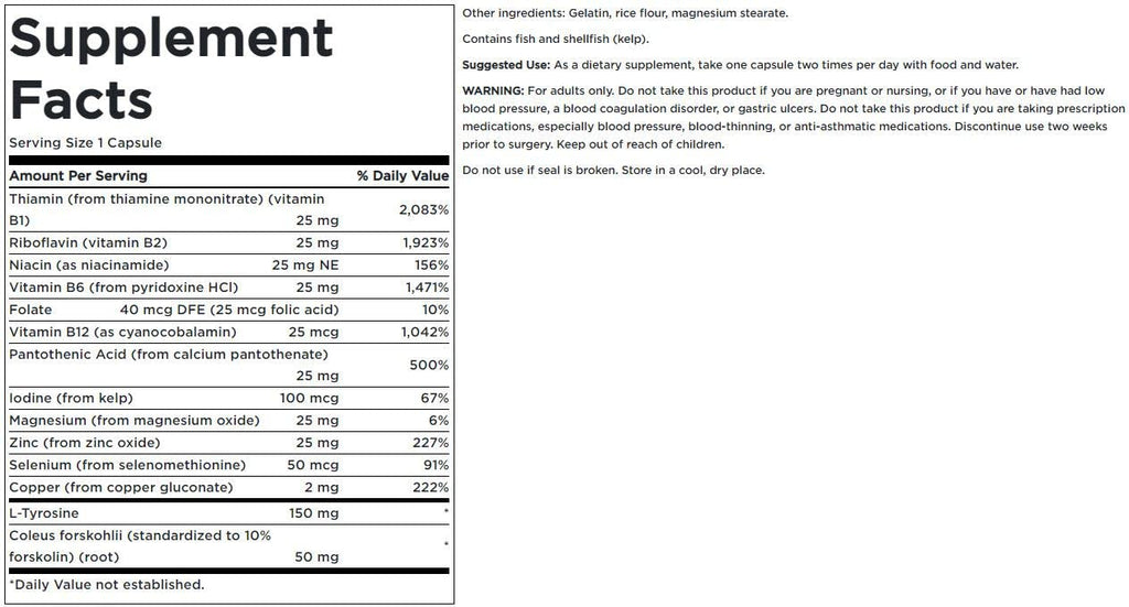 natural thyroid support capsules