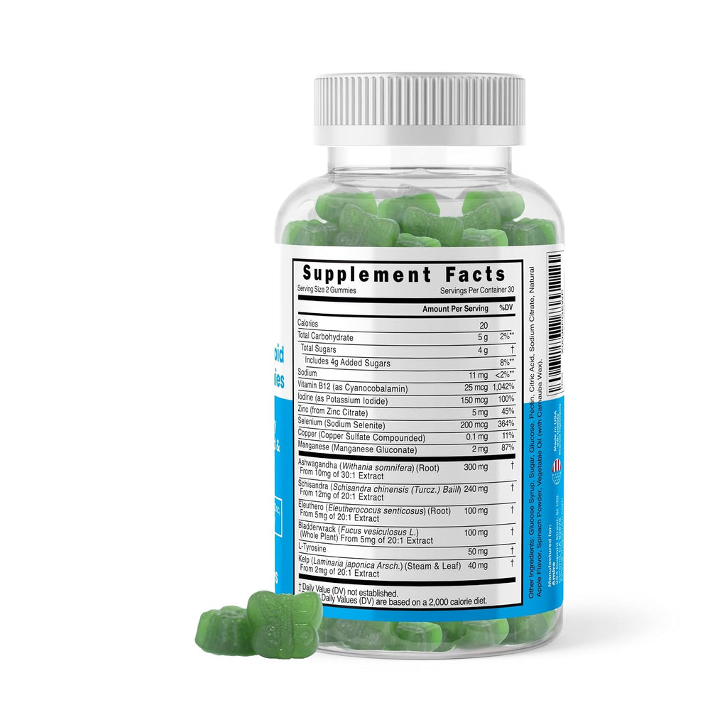 natural thyroid support gummies for kids