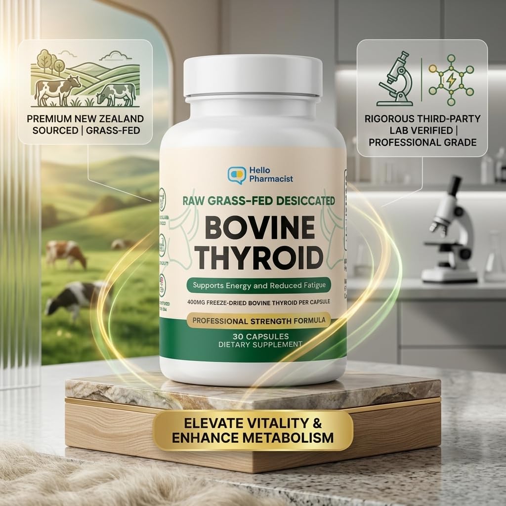 Natural thyroid support with HelloPharmacist