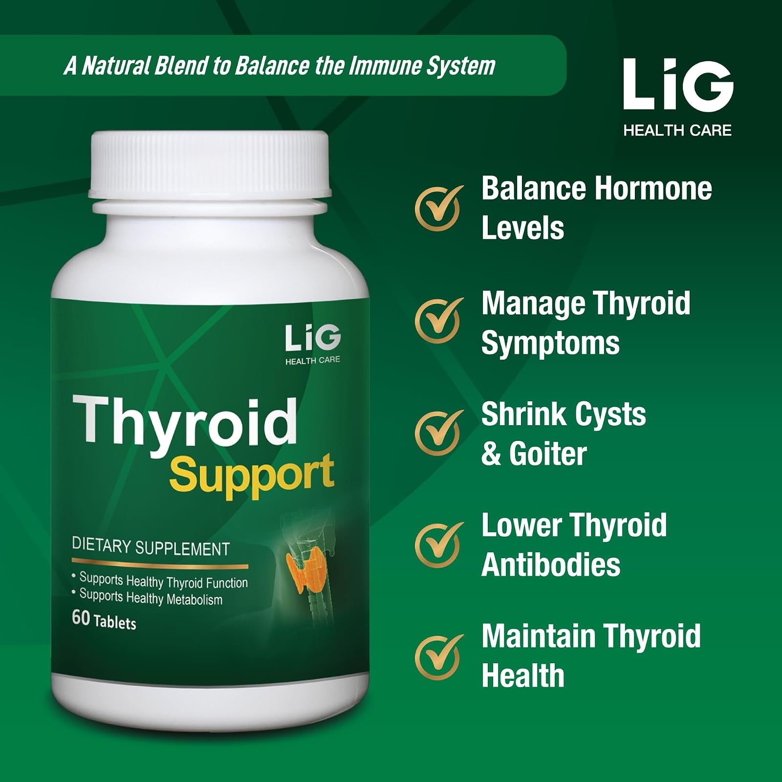natural thyroid support with LIG extracts
