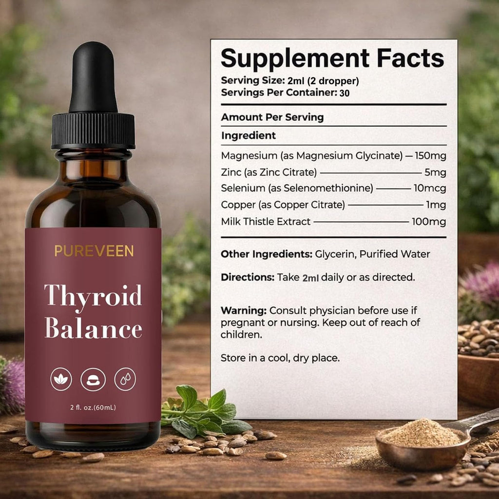 natural thyroid support with milk thistle