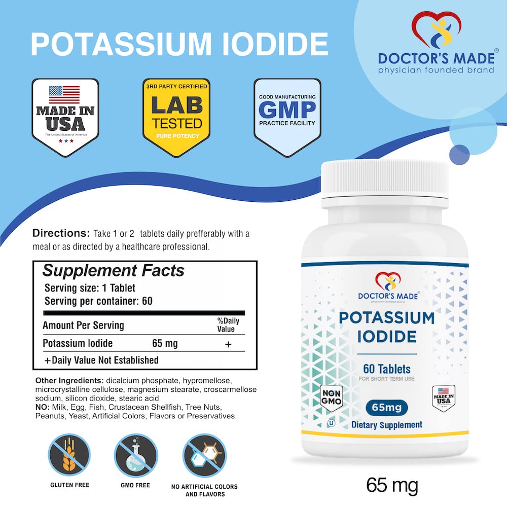 natural thyroid support with potassium