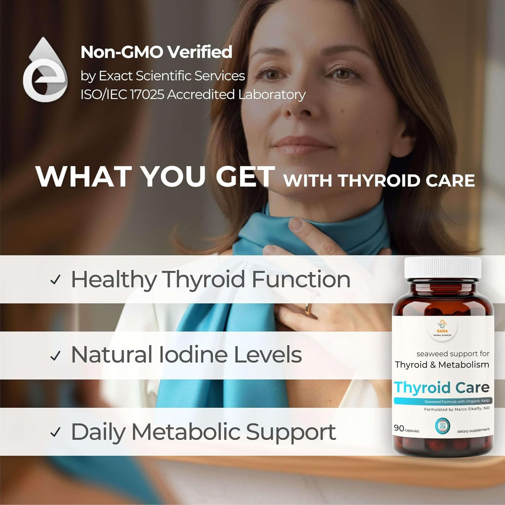 natural thyroid support with seaweed