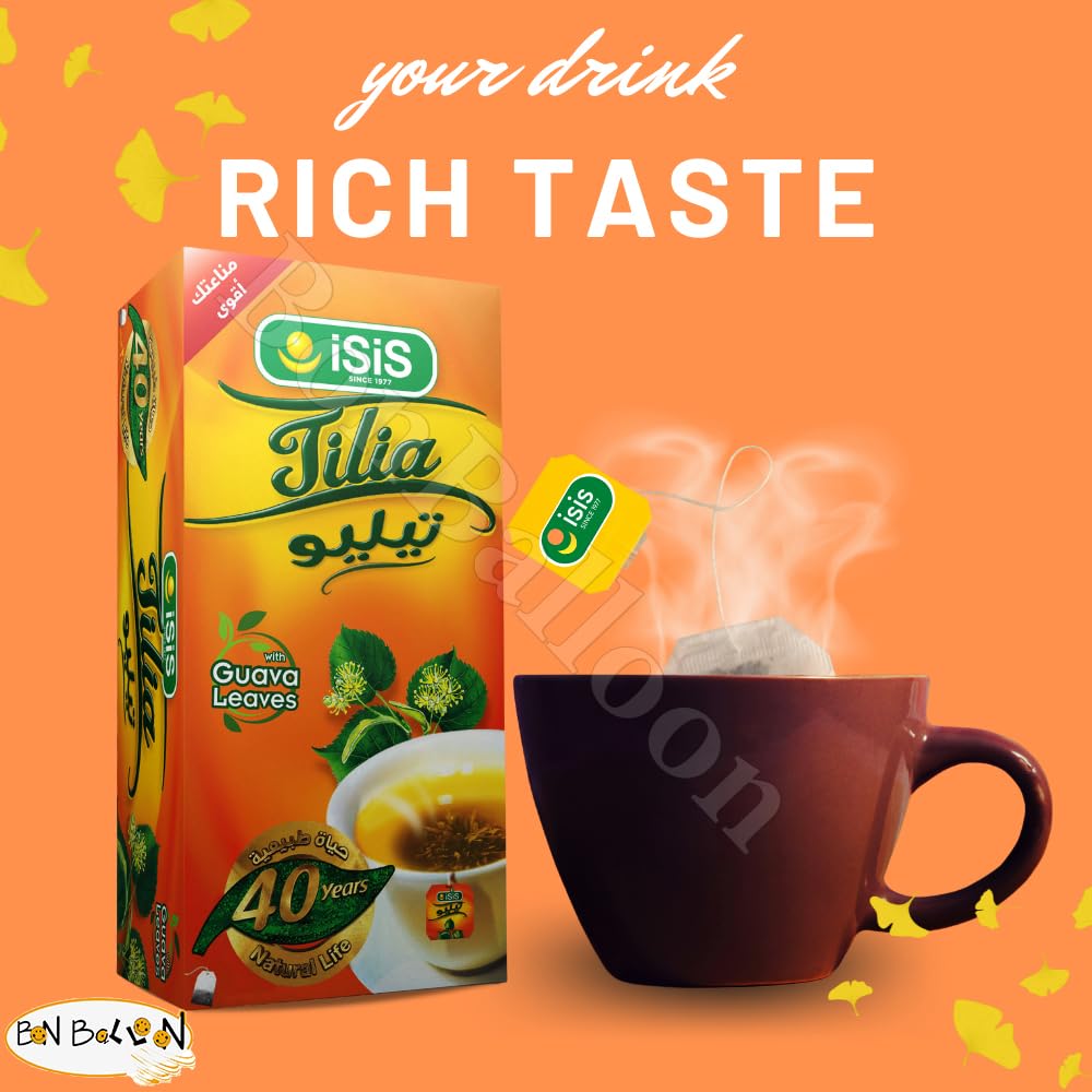 natural tila tea for stress relief