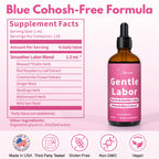 Natural tincture for easing labour pains