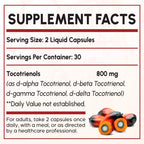 Natural tocotrienols for skin health