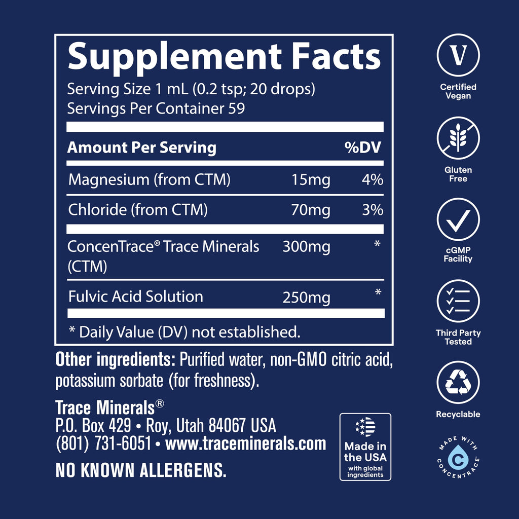natural trace minerals for better absorption