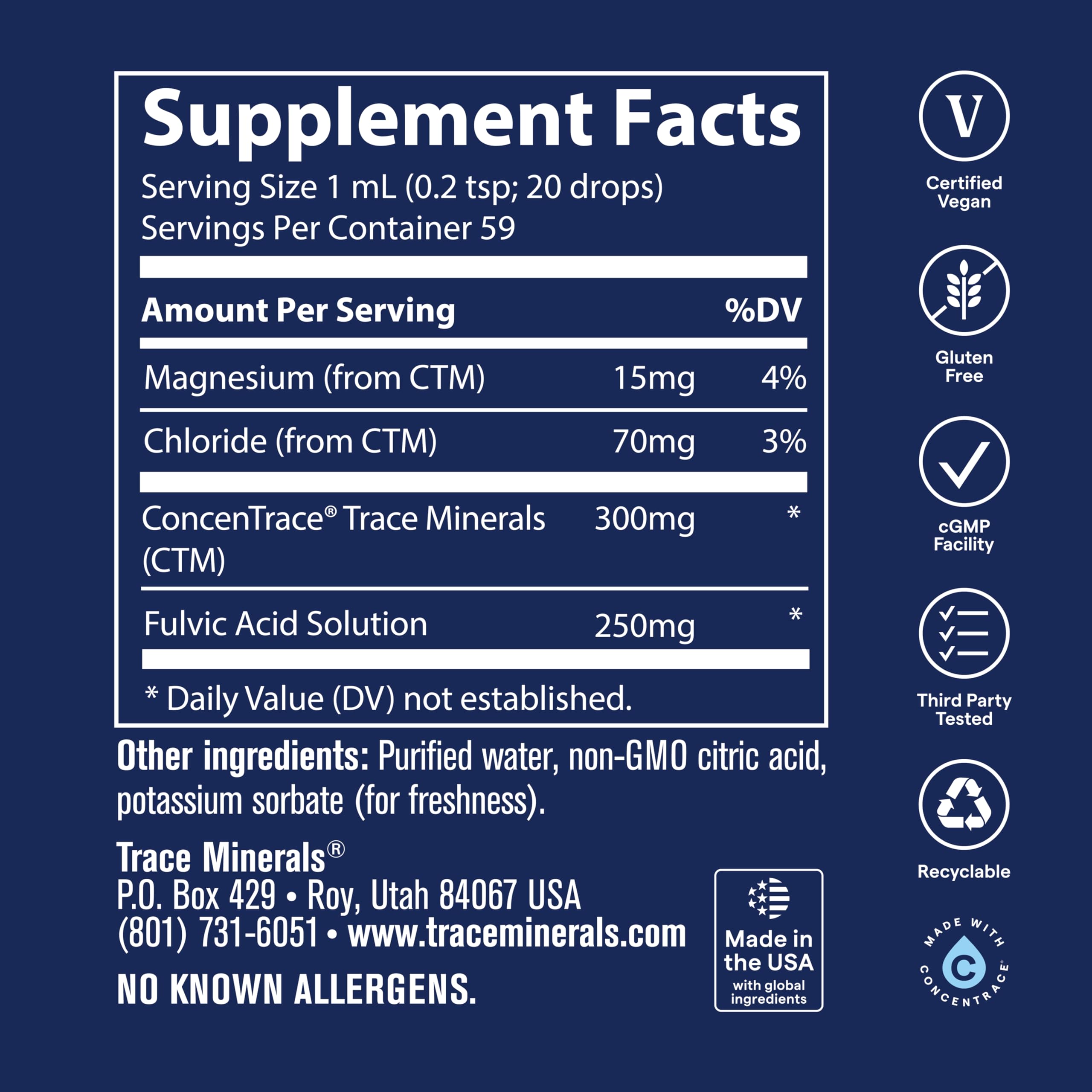 natural trace minerals for better absorption