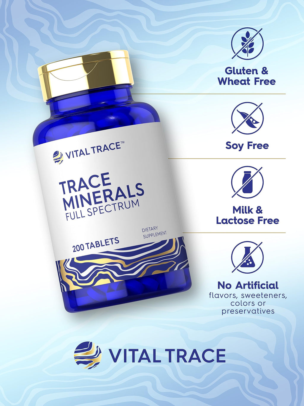 Natural trace minerals for better absorption