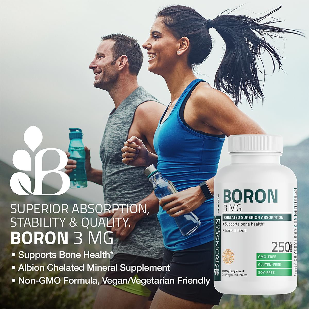Natural trace minerals for daily nutrition