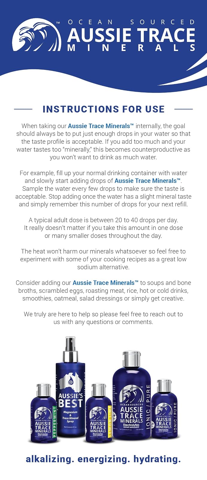 natural trace minerals for daily wellness