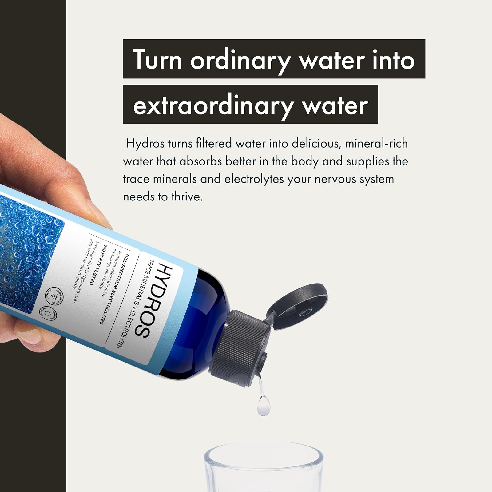Natural trace minerals for daily wellness