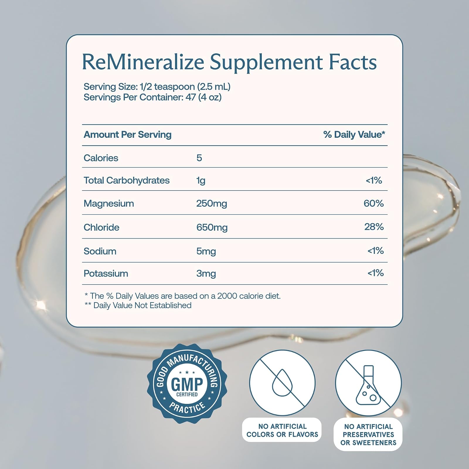 Natural trace minerals for energy boost
