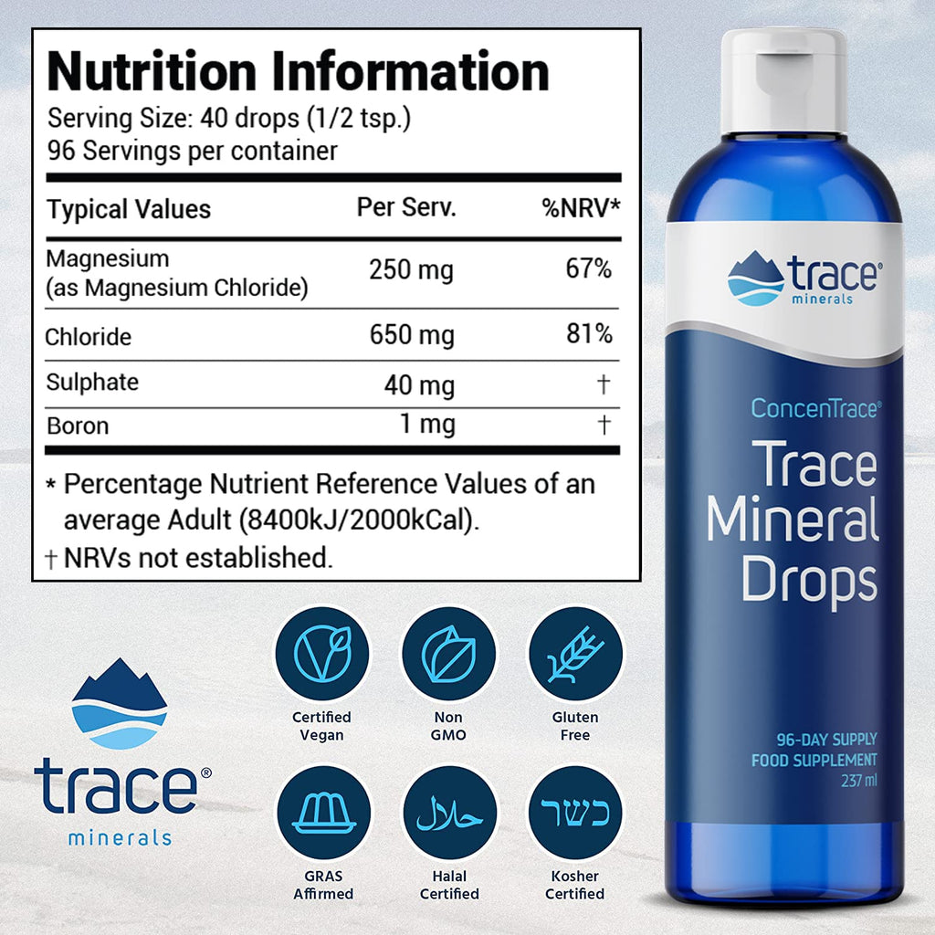 natural trace minerals for energy