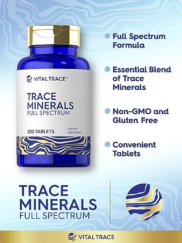 Natural trace minerals for optimal wellness