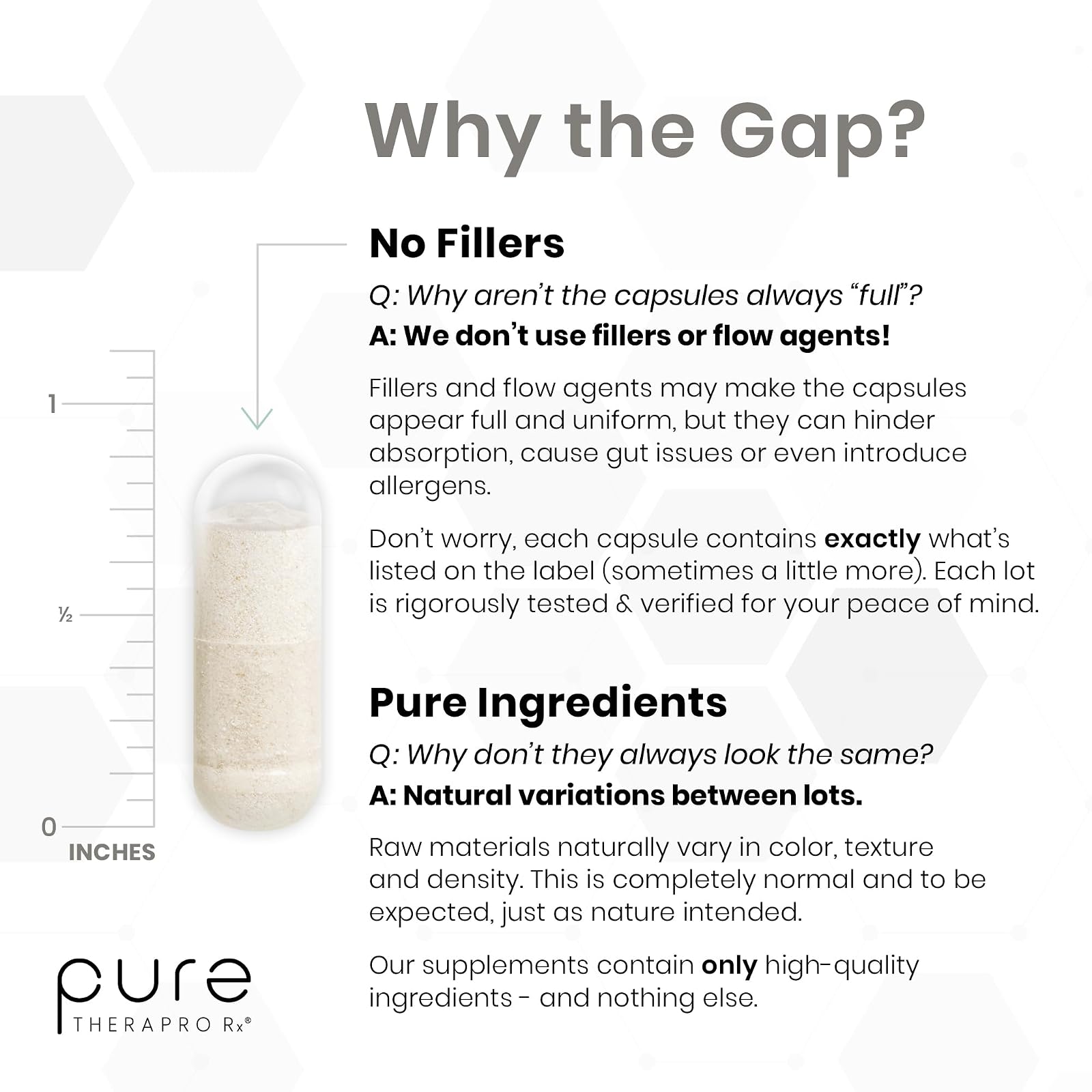 Natural trace minerals for strong bones