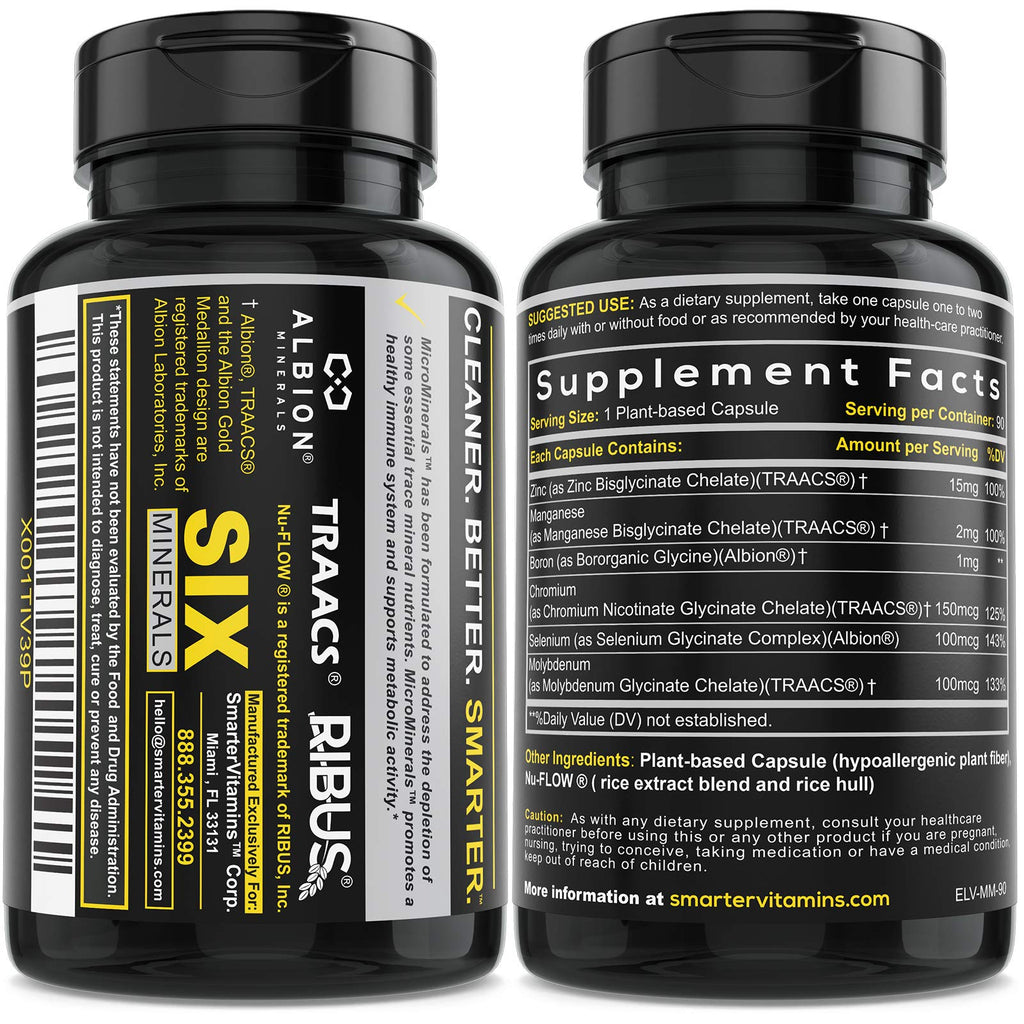 natural trace minerals for vitality