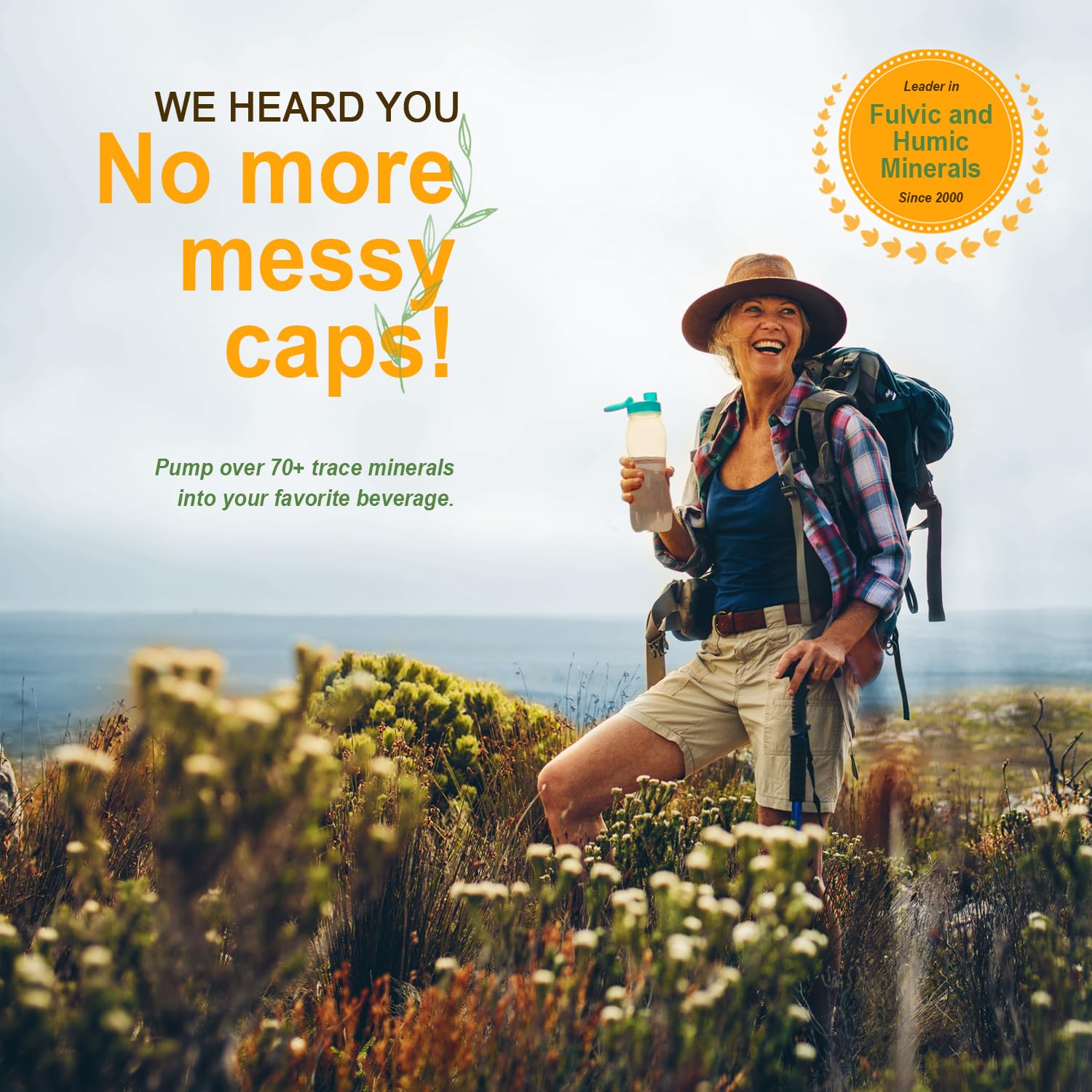 Natural trace minerals for wellness