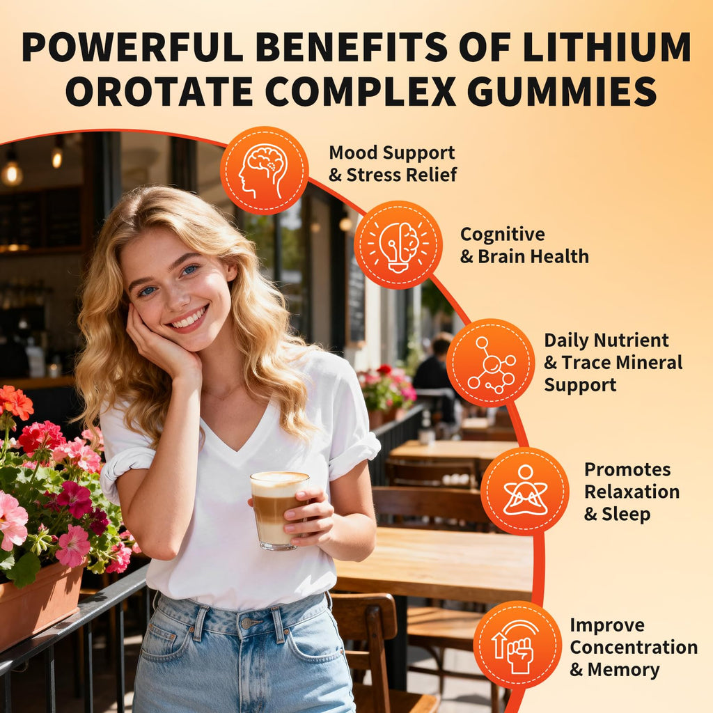 Natural trace minerals in Lithium Orotate