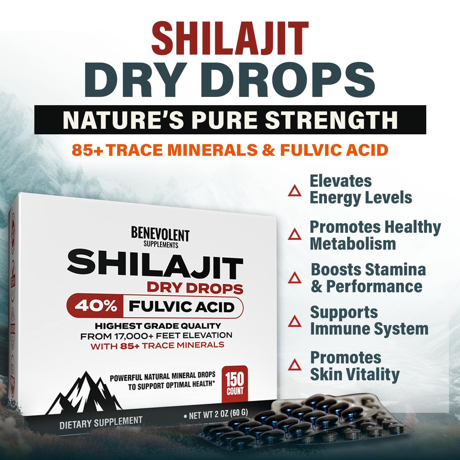 Natural trace minerals supplement benefits