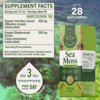 Natural trace minerals supplement drops