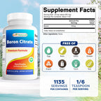Natural trace minerals supplement
