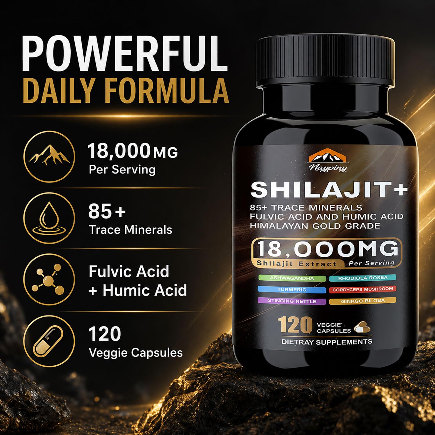 Natural trace minerals supplement