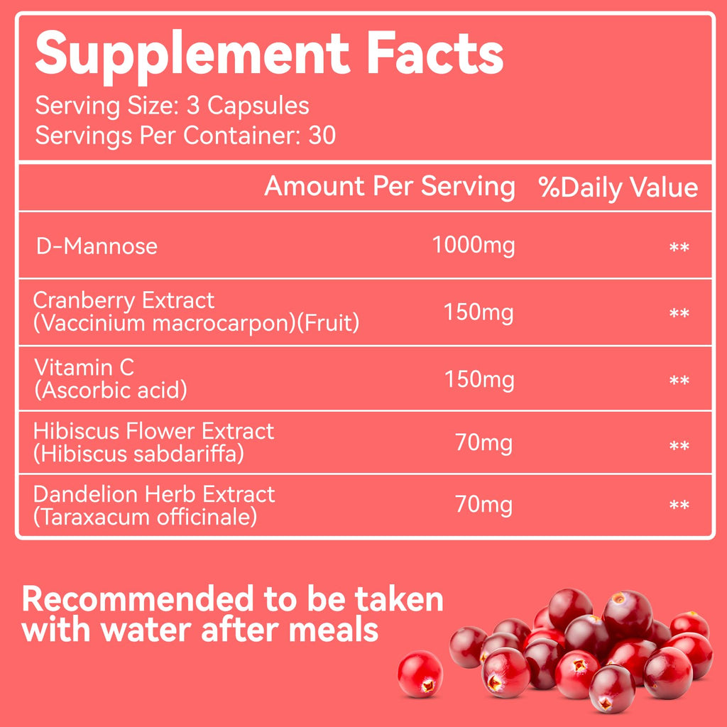 Natural treatment for urinary infections