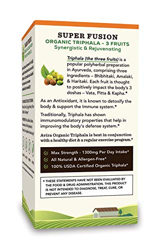 Natural triphala churna for wellness