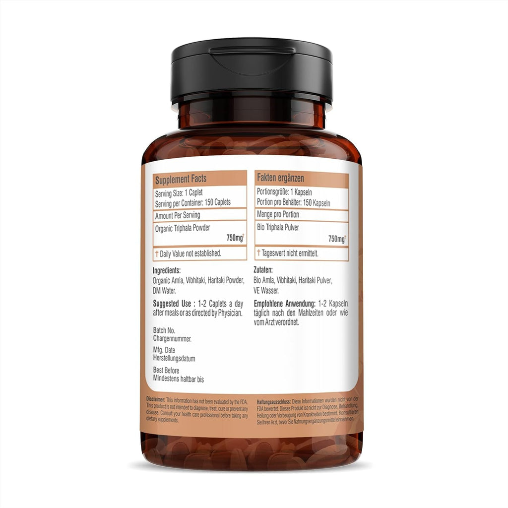 natural triphala for improved digestion
