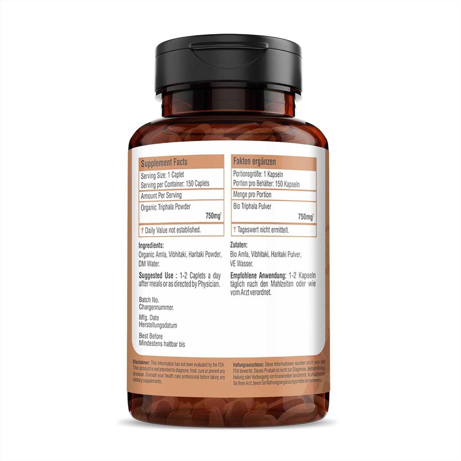 natural triphala for improved digestion
