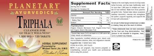 natural triphala for overall health
