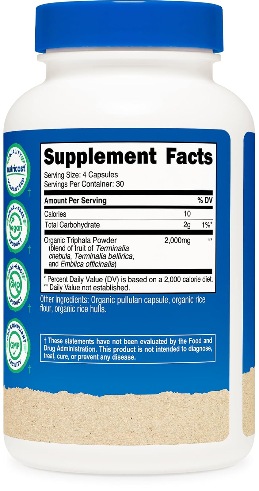 Natural triphala for overall wellness